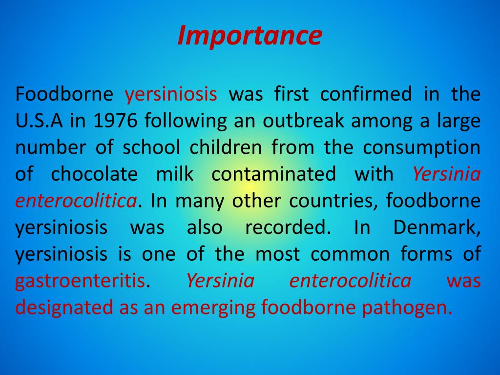 PPT - Yersiniosis Yersinia enterocolitica PowerPoint Presentation, free ...