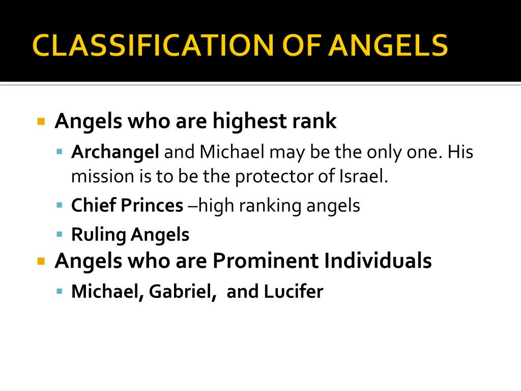 PPT - ANGELOLOGY: DOCTRINE OF ANGELS, SATAN, AND DEMONS PowerPoint ...