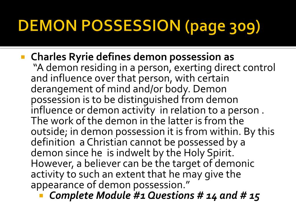 PPT - ANGELOLOGY: DOCTRINE OF ANGELS, SATAN, AND DEMONS PowerPoint ...