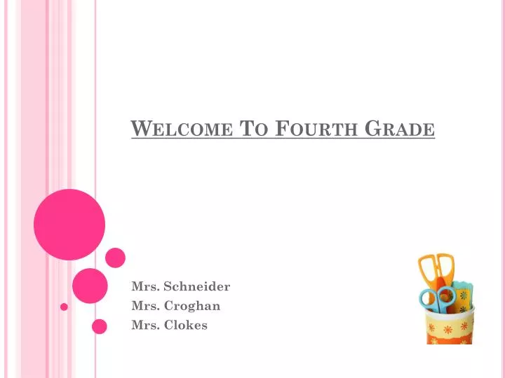 PPT - Welcome To Fourth Grade PowerPoint Presentation, free download ...