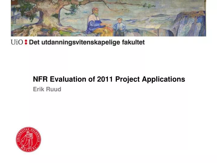 PPT - NFR Evaluation of 2011 Project Applications PowerPoint ...