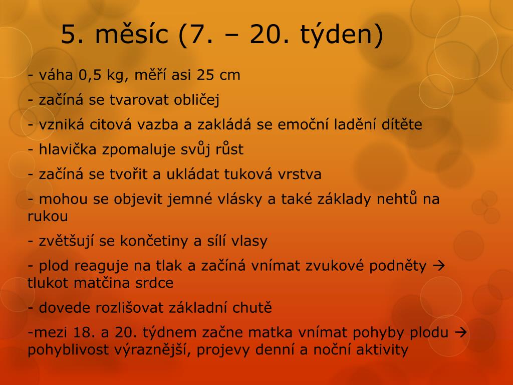 PPT - Prenatální a perinatální období PowerPoint Presentation, free ...