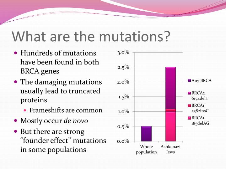PPT - Breast & Ovarian Cancer: BRCA1 and BRCA2 PowerPoint Presentation ...