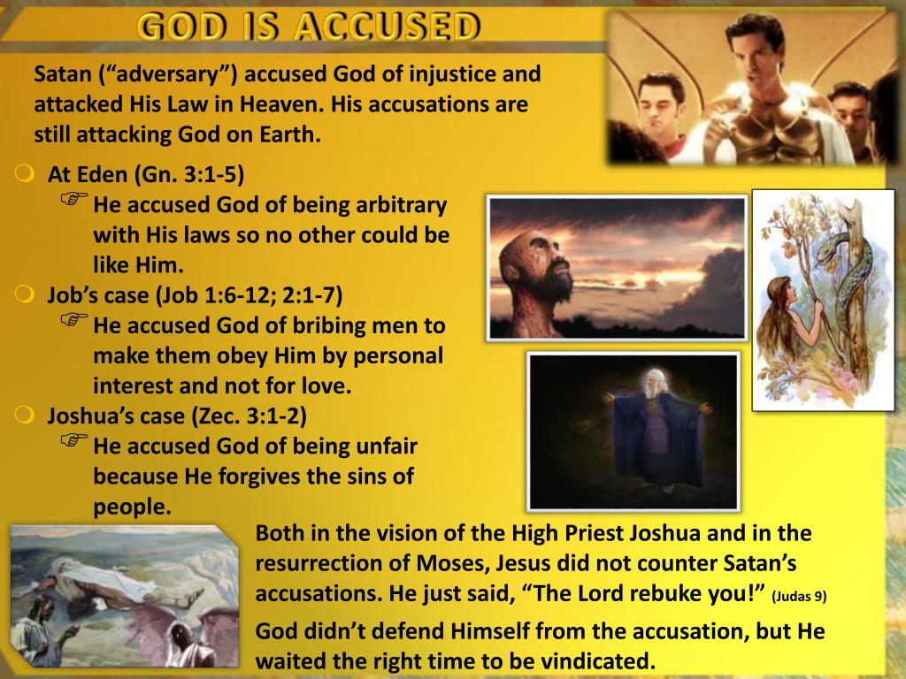 PPT - THE COSMIC CONFLICT OVER GOD’S CHARACTER PowerPoint Presentation ...