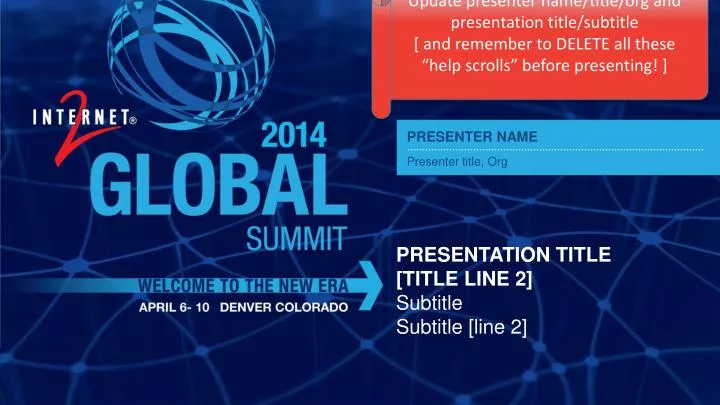 PPT - PRESENTER NAME PowerPoint Presentation, free download - ID:2199382