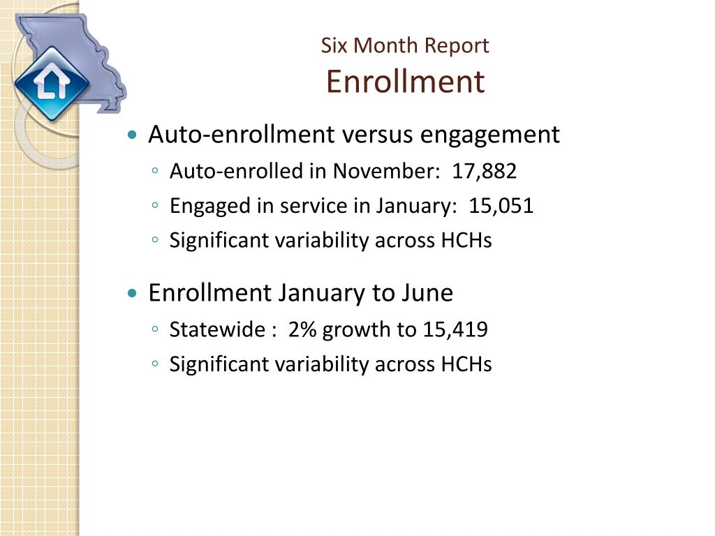 PPT - SIX MONTH REVIEW CMHC Healthcare Homes PowerPoint Presentation ...