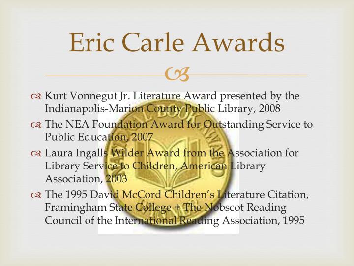 PPT - Eric Carle Author Study PowerPoint Presentation - ID:2200197