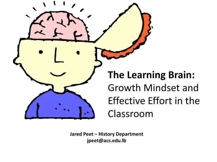 PPT - The Learning Brain: Growth Mindset and Effective Effort in the ...