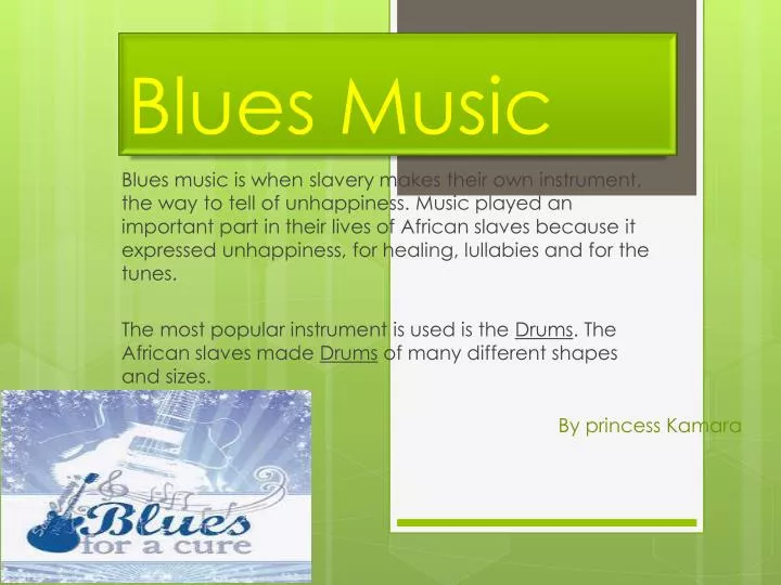 PPT - Blues Music PowerPoint Presentation, free download - ID:2200648