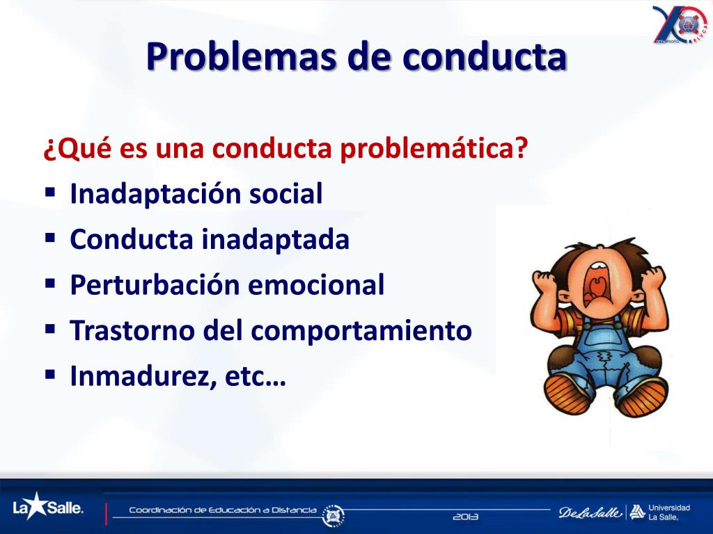 PPT - INTERVENCIÓN OPORTUNA ANTE PROBLEMAS DE CONDUCTA EN EL AULA ...