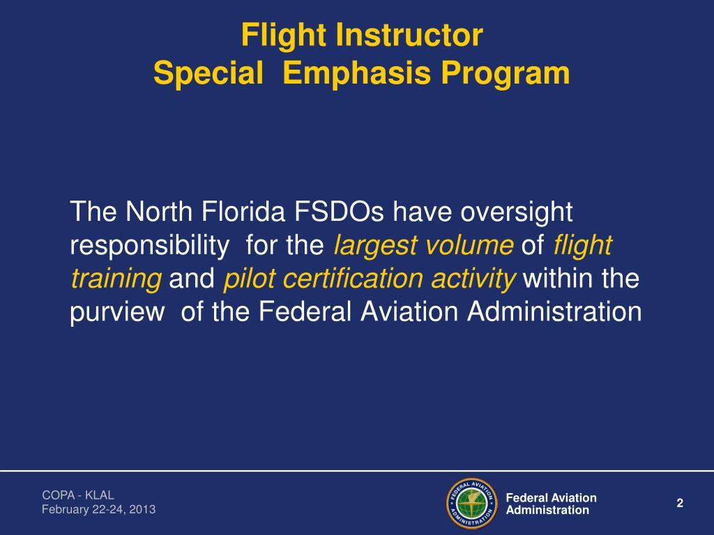 PPT - Orlando – Tampa Flight Standards District Office PowerPoint ...