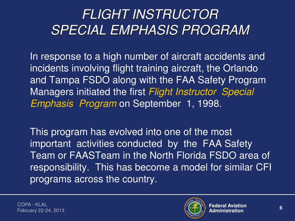 PPT - Orlando – Tampa Flight Standards District Office PowerPoint ...