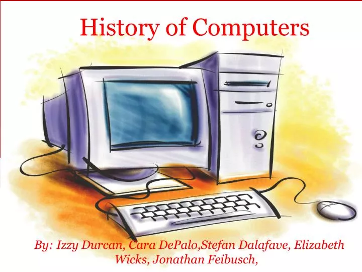 PPT - History of Computers PowerPoint Presentation, free download - ID ...
