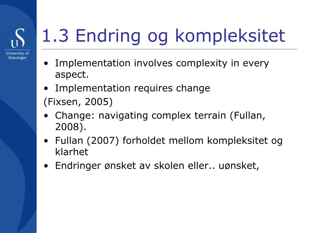 PPT - Skoleledernes rolle som endringsledere PowerPoint Presentation ...
