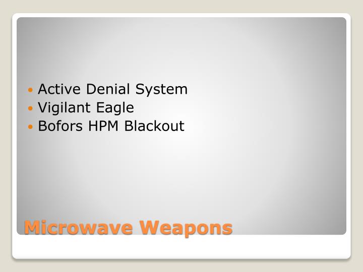 PPT - Directed-Energy Weapon (DEW) PowerPoint Presentation - ID:2201898