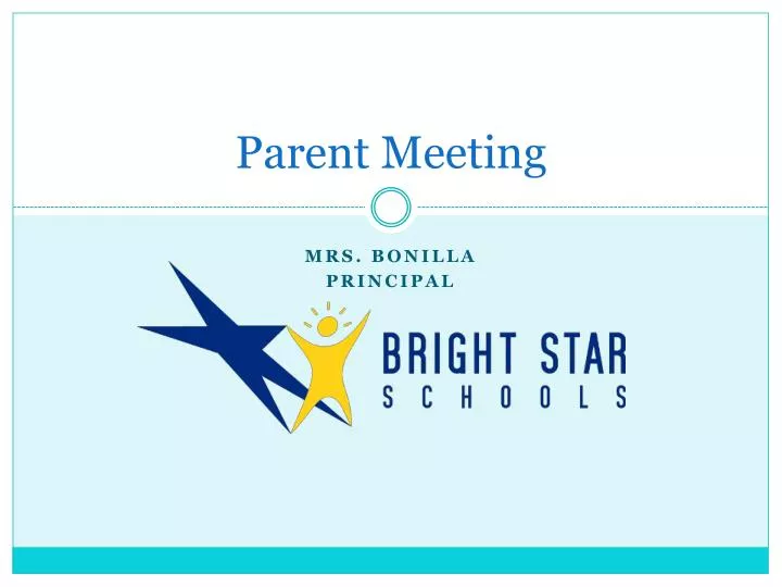 PPT - Parent Meeting PowerPoint Presentation, free download - ID:2202119