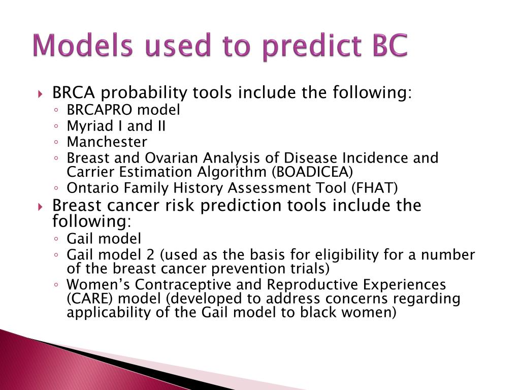 PPT - Breast Cancer Risk Factors PowerPoint Presentation, free download ...