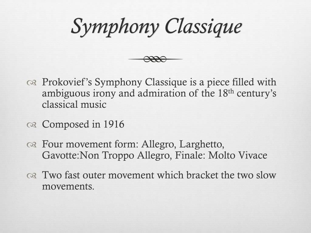 PPT - A Comparison Between Symphony Classique Op. 25 and Yellow River ...