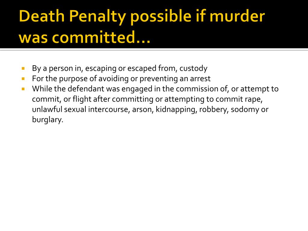 PPT - Delaware Criminal Law Code: Crimes against the Person PowerPoint ...