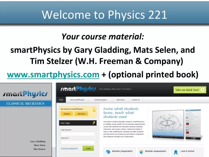 PPT - Welcome to Physics 221 PowerPoint Presentation, free download ...