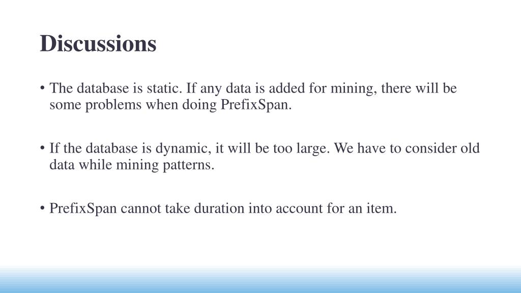 Ppt Prefixspan Mining Sequential Patterns Efficiently By Prefix Projected Pattern Growth
