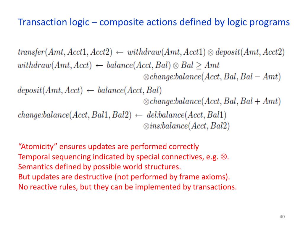 Ppt Towards A Unifying Logic Based Framework Tuf For Computing Powerpoint Presentation 8707