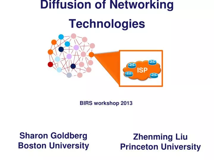 PPT - Diffusion of Networking Technologies PowerPoint Presentation, free download - ID:2204926