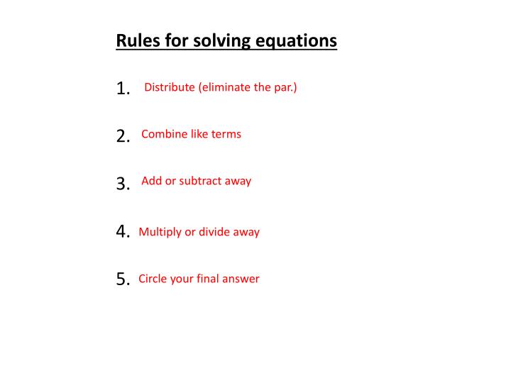 PPT - Section 3.3 Solving multi - step equations PowerPoint ...