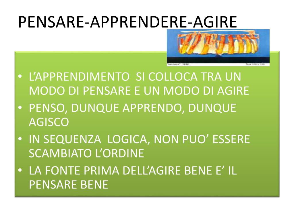 PPT - APPRENDERE-MIGLIORARE-COSTRUIRE di Antonella Dall’ Omo PowerPoint ...