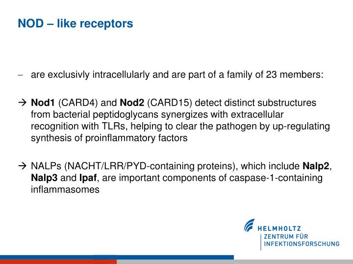 PPT - Receptors of the innate immune system PowerPoint Presentation ...