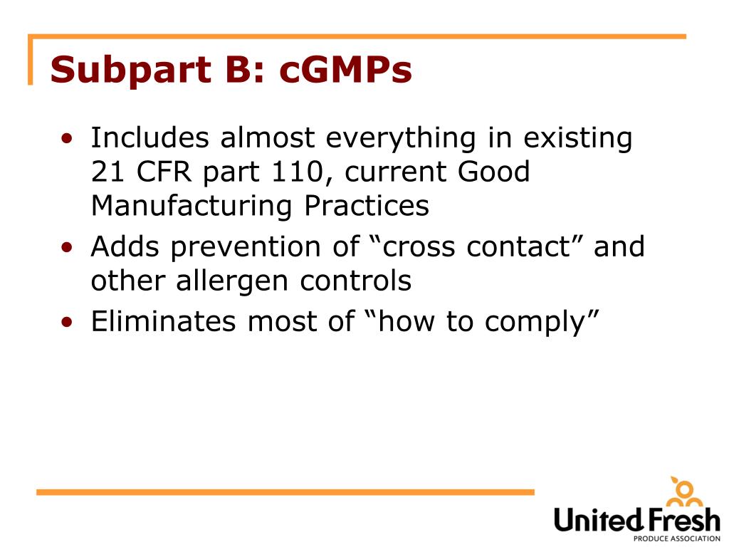PPT - Food Safety Modernization Act The U.S. Food Safety Regulatory ...
