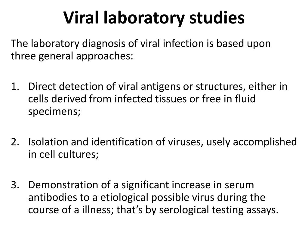 PPT - MEANS OF viral infection DIAGNOSIS PowerPoint Presentation, free ...