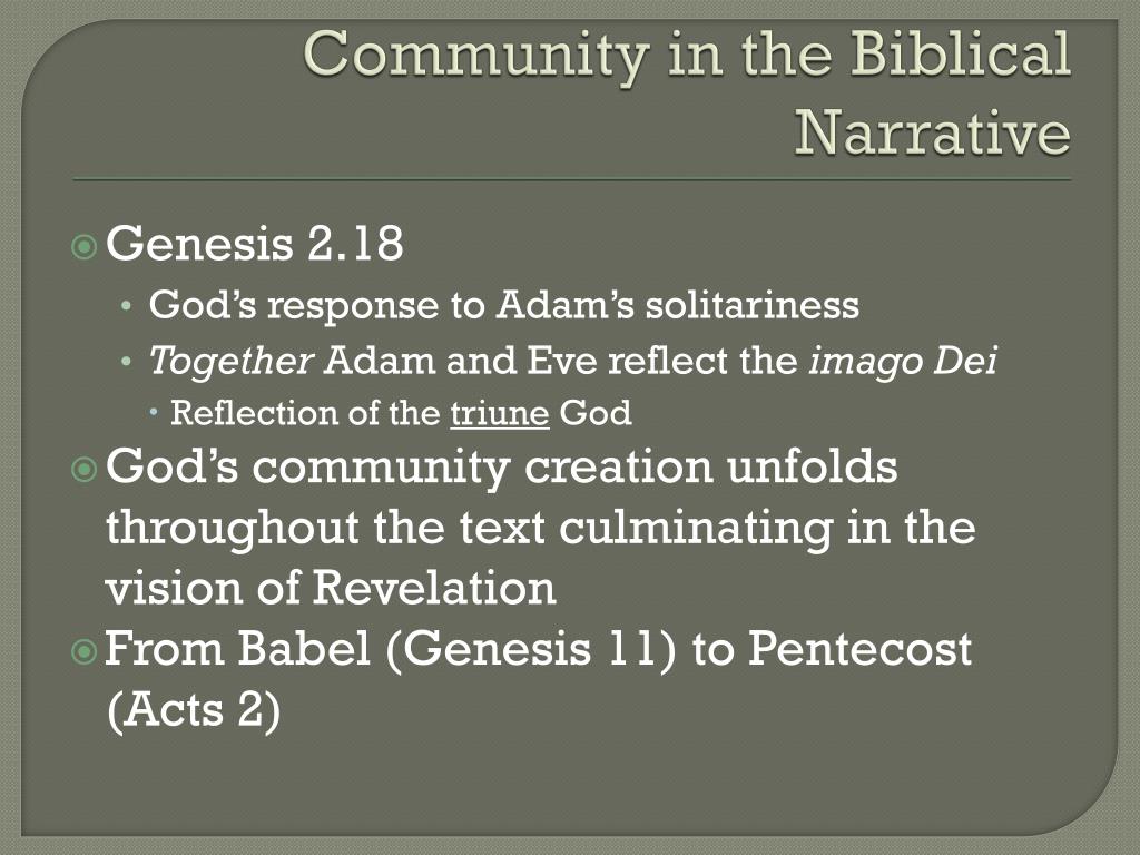 PPT - The Church as the Eschatological Covenant Community PowerPoint ...