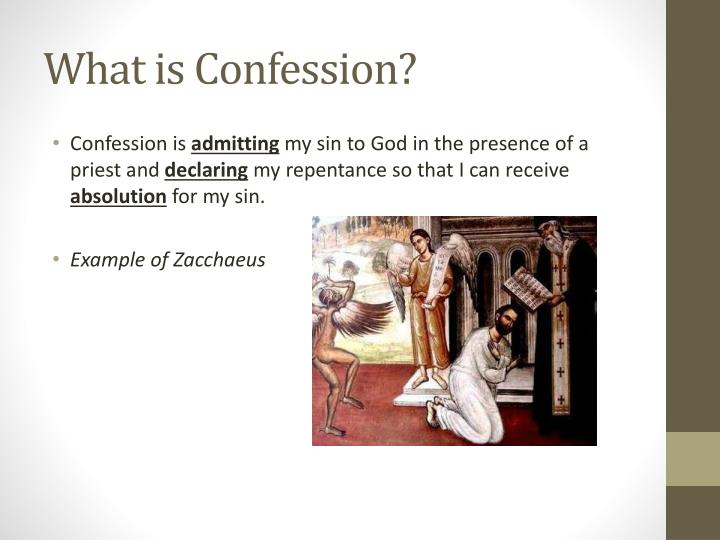 Confession Powerpoint Backgrounds