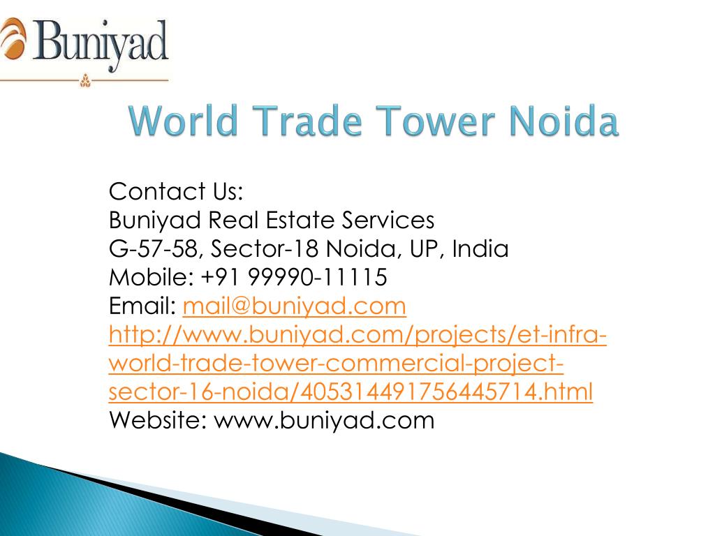 PPT - ET Infra New Launch WTT Noida - Luxury Office Space PowerPoint ...