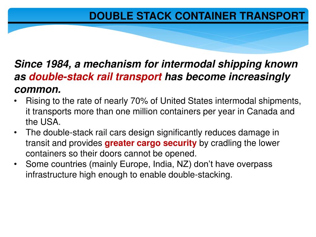 PPT - Ontario International Transport and logistics Chapter 7: Rail and ...