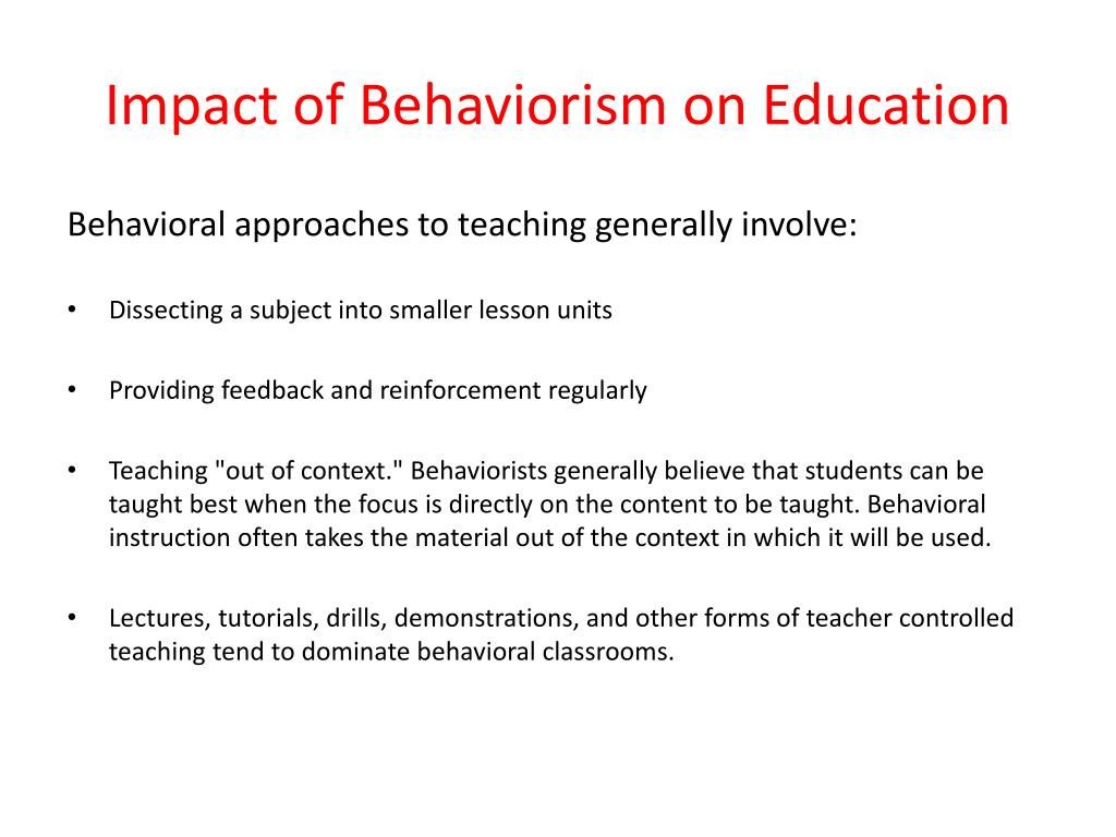 PPT - Behaviorism vs. Cognitivism PowerPoint Presentation, free ... PPT - Behaviorism vs. Cognitivism PowerPoint Presentation, free ...