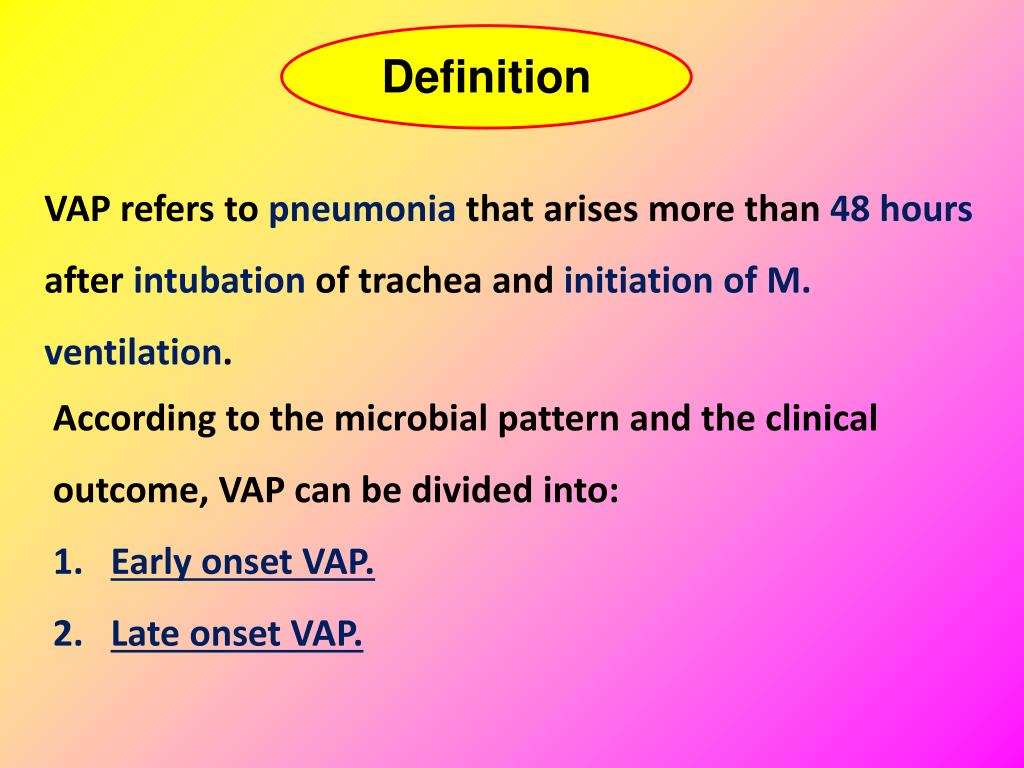 PPT - VENTILATOR – ACQUIRED PNEUMONIA By Prof. Adel Salah Professor of ...