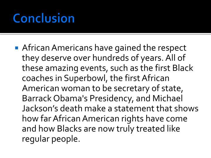 PPT - African American History: 2000-Present Day PowerPoint ...