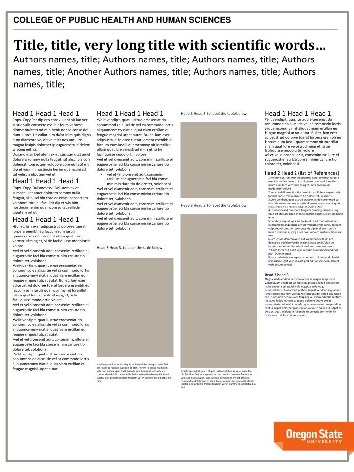 PPT - Title, title, very long title with scientific words… PowerPoint ...