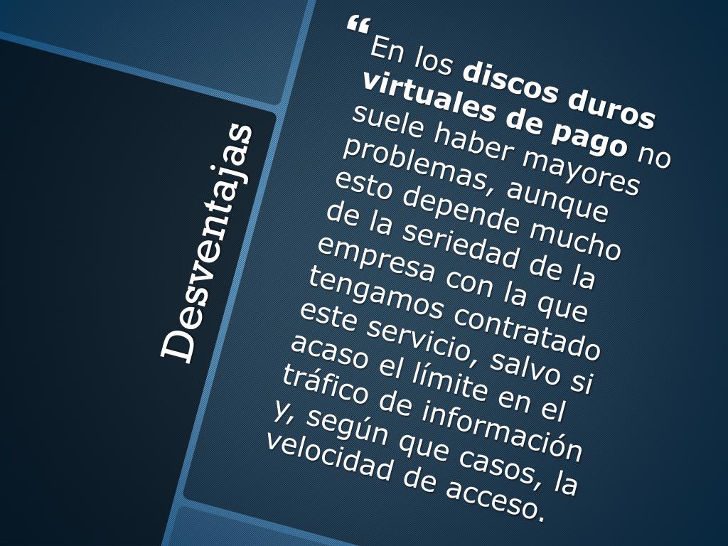 PPT - Discos Duros virtuales PowerPoint Presentation, free download ... PPT - Discos Duros virtuales PowerPoint Presentation, free download ...