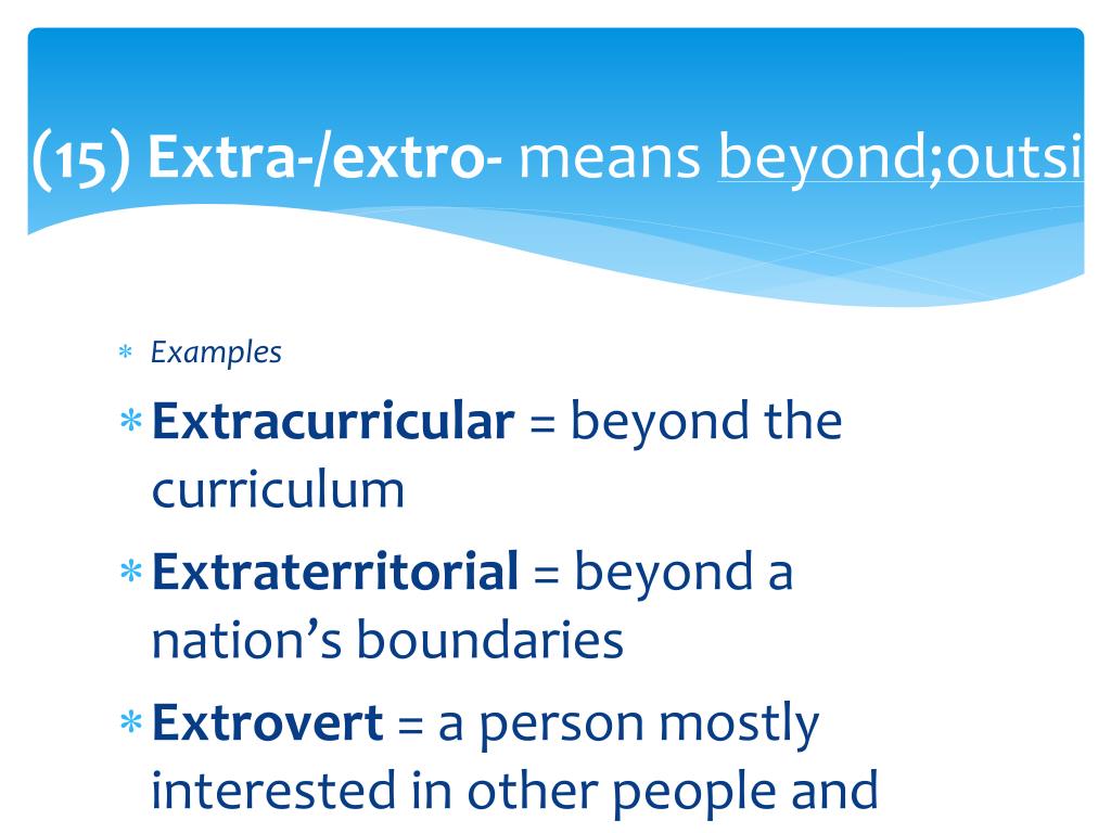 PPT - Latin and Greek roots and affixes PowerPoint Presentation, free ...