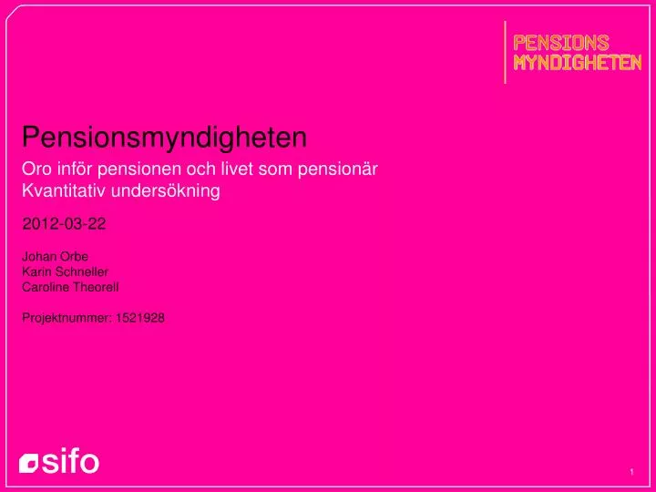 Pensionsmyndigheten Logga In