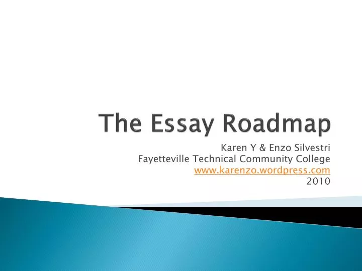 PPT - The Essay Roadmap PowerPoint Presentation, free download - ID:2211729