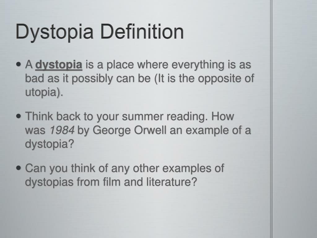 PPT - Utopia/Dystopia PowerPoint Presentation, free download - ID:2211984 PPT - Utopia/Dystopia PowerPoint Presentation, free download - ID:2211984