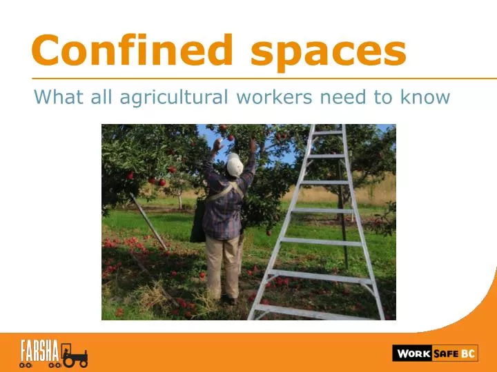 PPT - Confined spaces PowerPoint Presentation, free download - ID:2212119