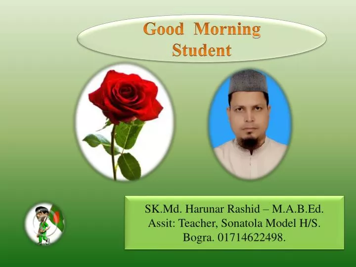 PPT - Good Morning Student PowerPoint Presentation, free download - ID ...