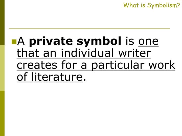 PPT - Symbolism in Poetry PowerPoint Presentation - ID:2212261