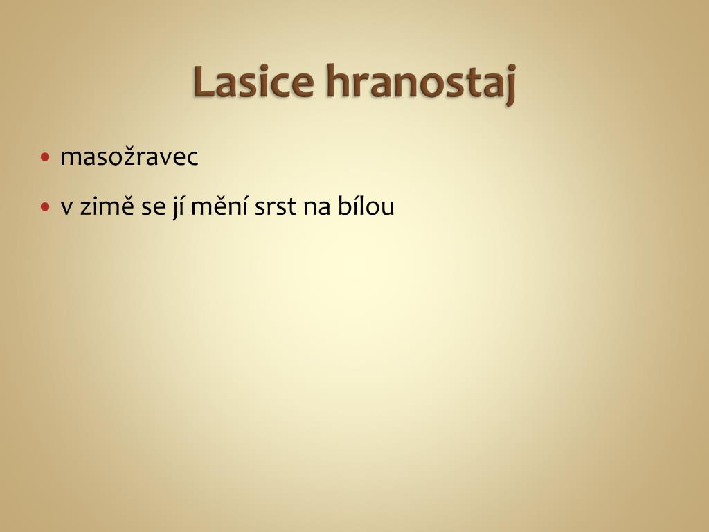 PPT - Ekosystém pole - Živočichové PowerPoint Presentation, free ...