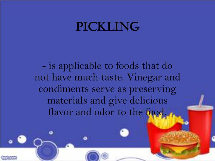 PPT - FOOD PRESERVATION PowerPoint Presentation - ID:2213554